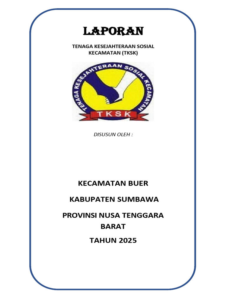 Laporan TKSK Arwijaya Januari 2025 Buer | PDF