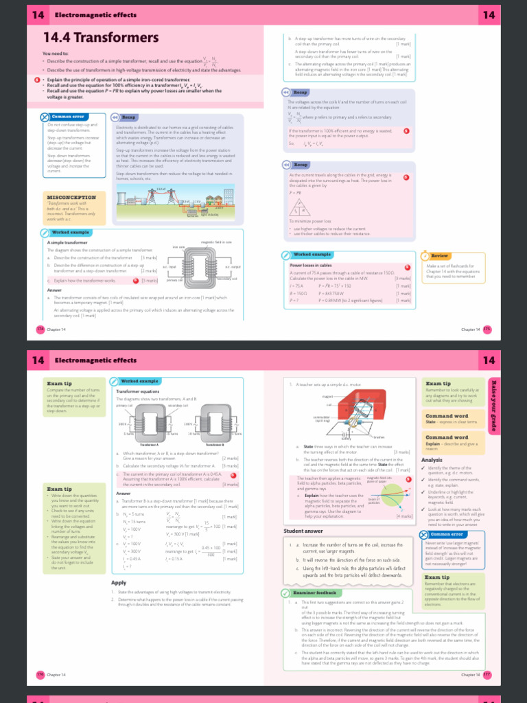 Cambridge IGCSE® & O Level Physics - Exam Success-89-91 | PDF ...