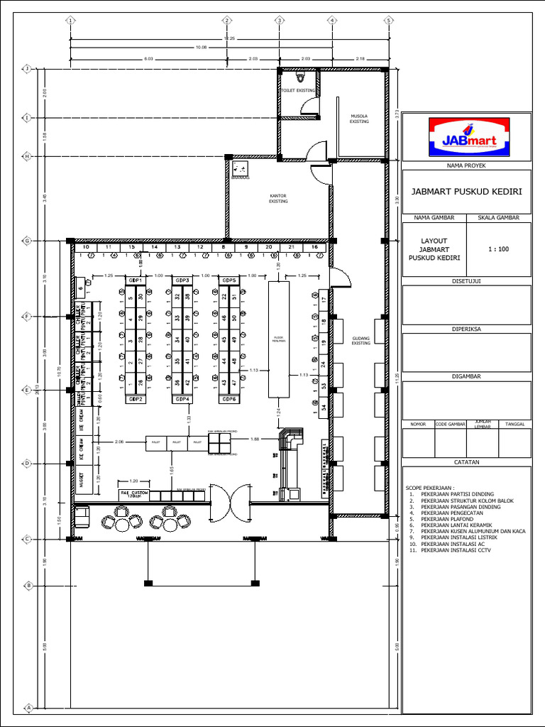 Scope Pekerjaan Puskud | PDF