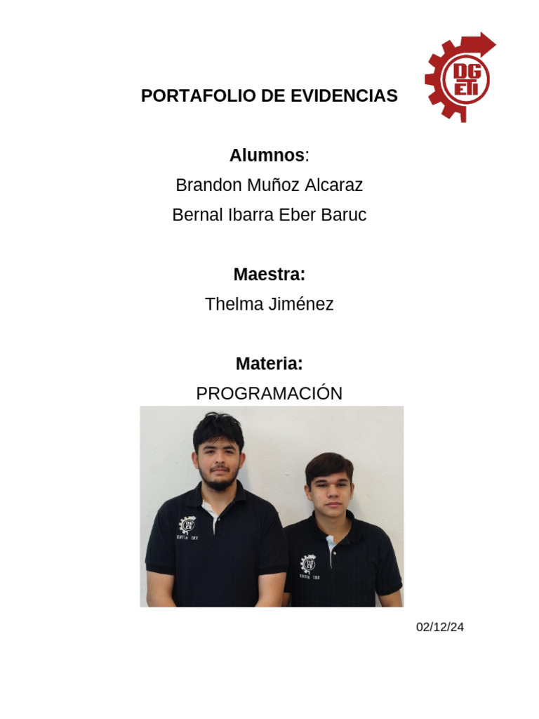 Portafolio de Evidencias 3 | PDF