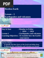 Curriculum Map G11 Earth and Life Science | PDF | Rock (Geology) | Geology