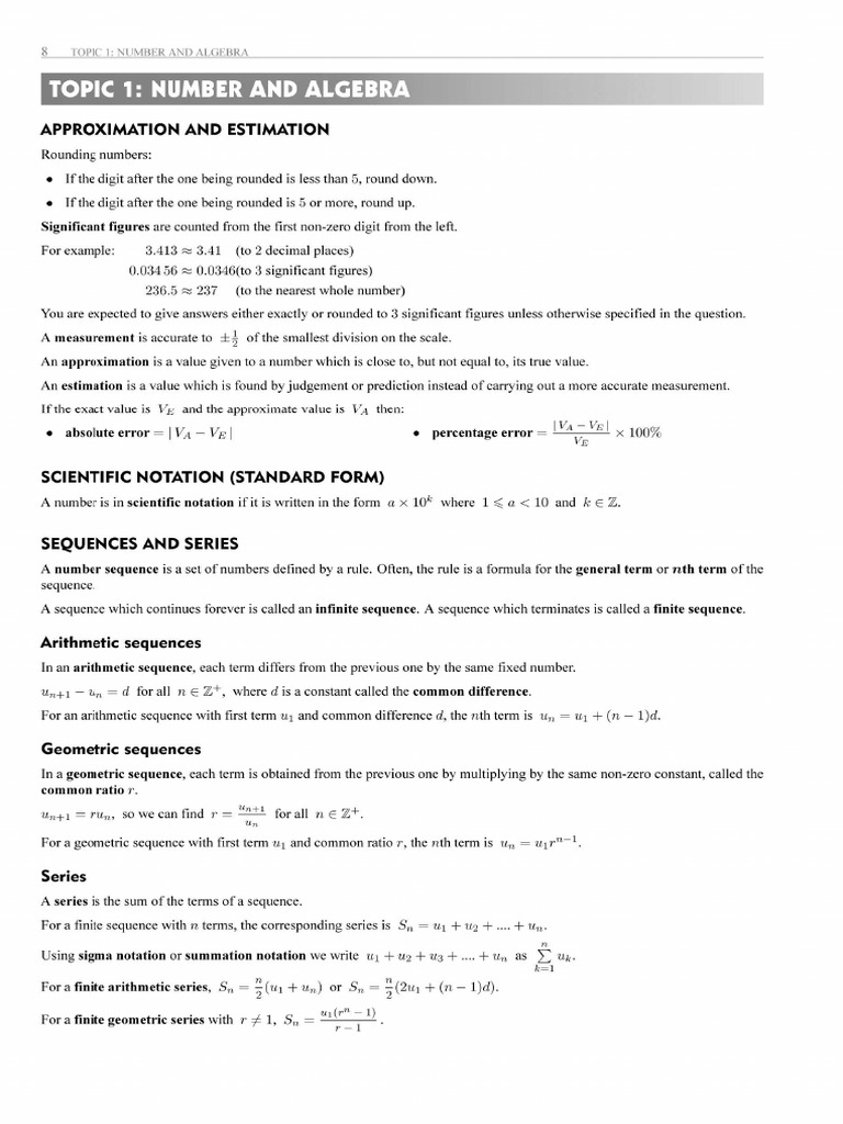 DP_1-Unit-1-Numbers-revision guide | PDF