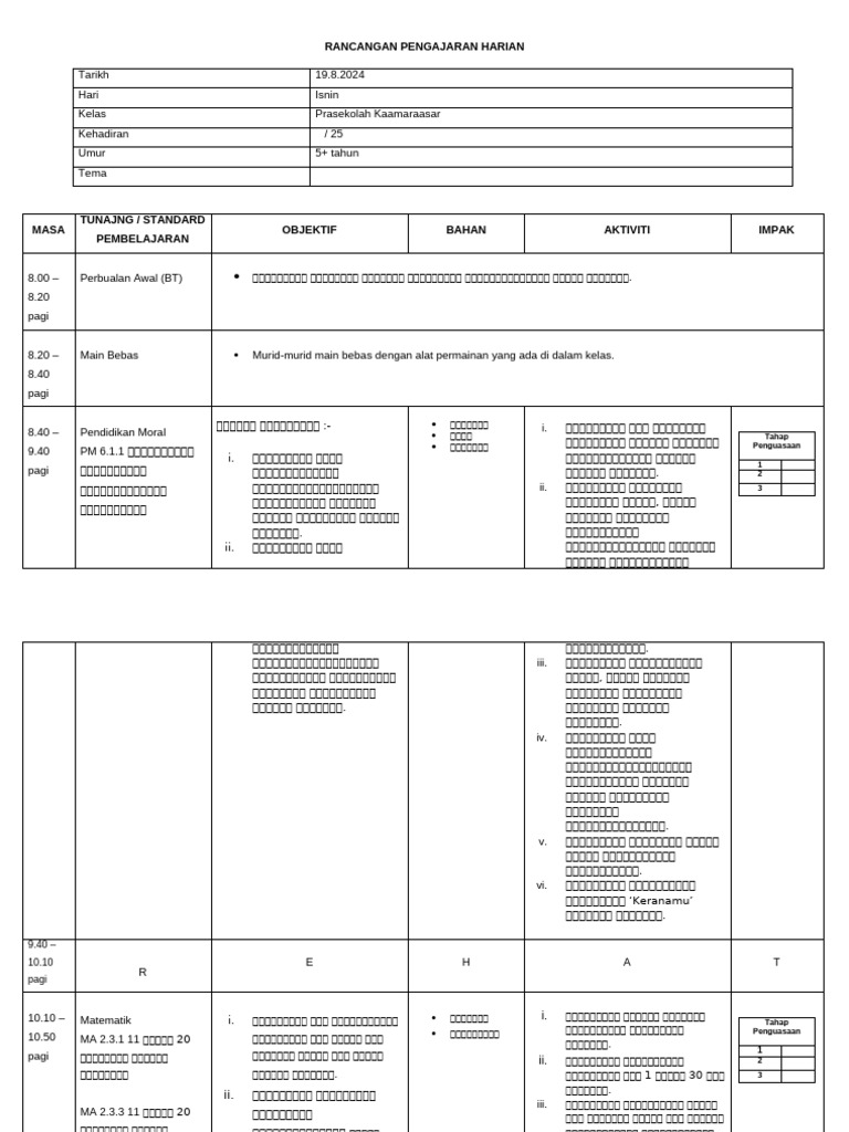 RPH 19 August 2024 | PDF