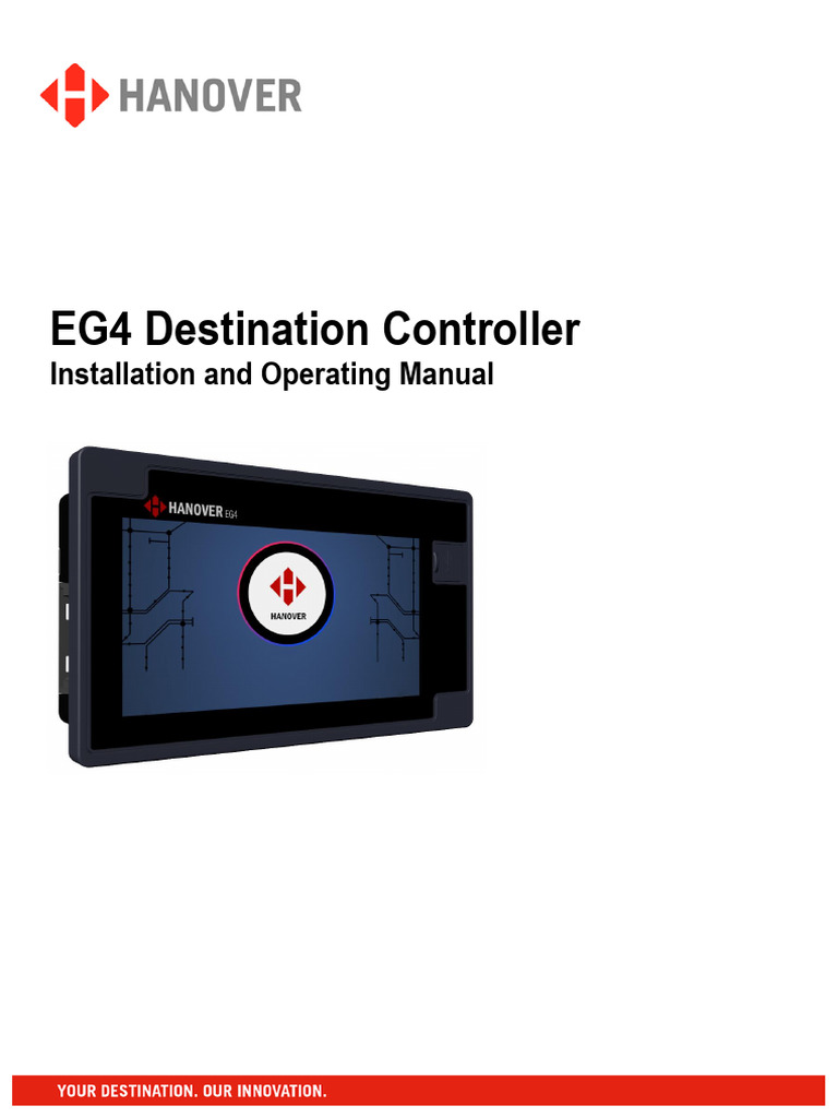 EG4 Destination Controller - Installation and Operating Manual | PDF | Usb | Electrical Connector