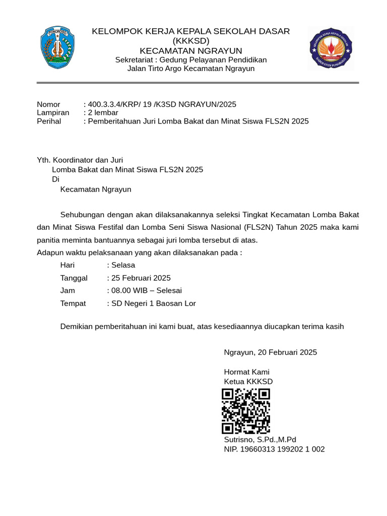 JURI FLS2N 2025 KECAMATAN | PDF