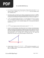 Math U See Placement Test | PDF | Circle | Length