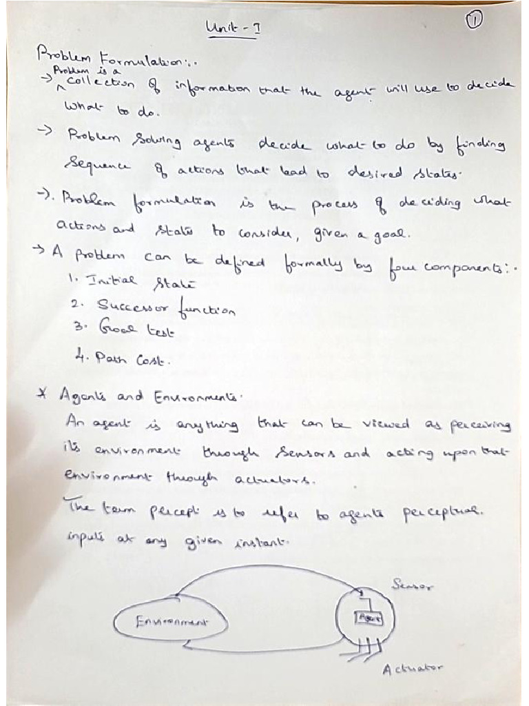 Unit 1introduction (IAI) | PDF