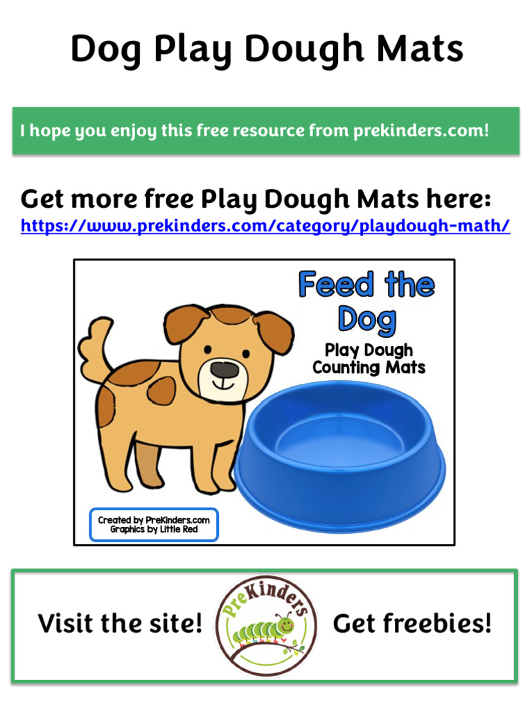 dog-play-dough-mat | PDF | Copyright | Derivative Work