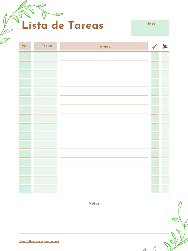 Lista de Tareas | PDF
