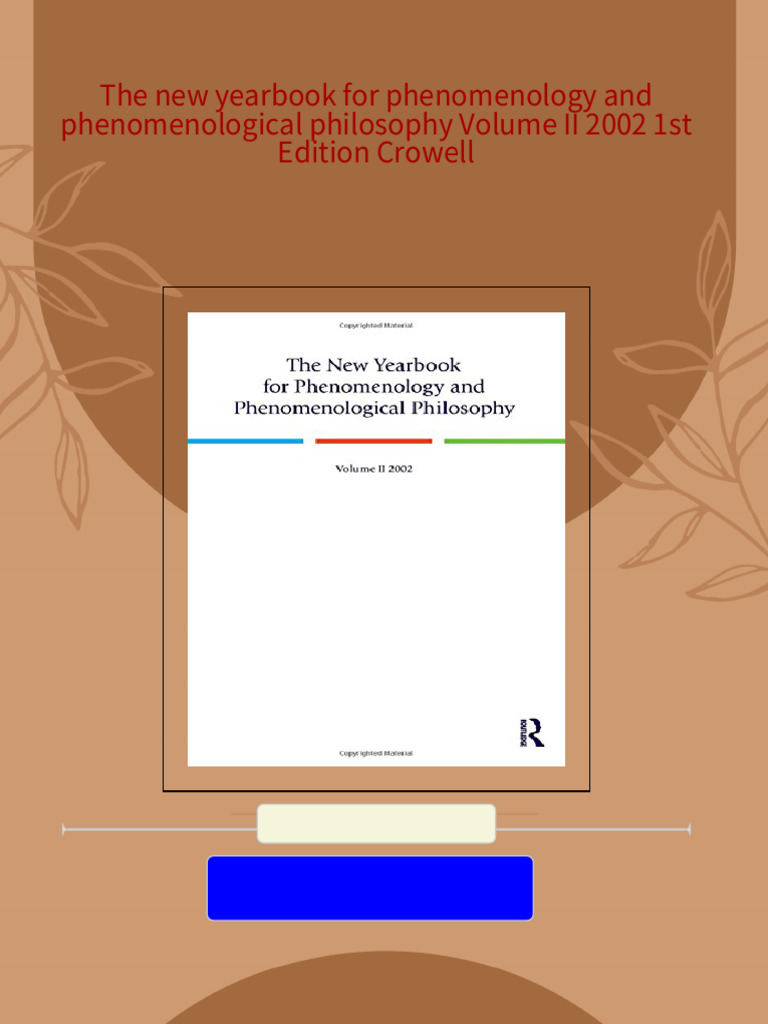 29310 | PDF | Edmund Husserl | Phenomenology (Philosophy)