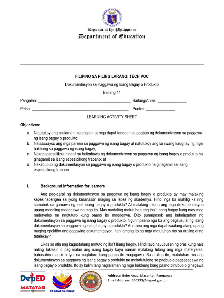FSPL - TVL - Las 1 - 24-25 | PDF