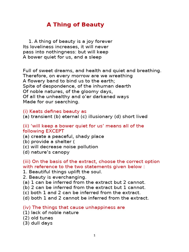 Extract Based Questions | PDF