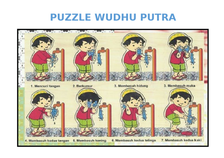 Puzzle Wudhu | PDF