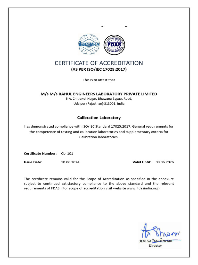 Rahul Certificate Merged | PDF | Calibration