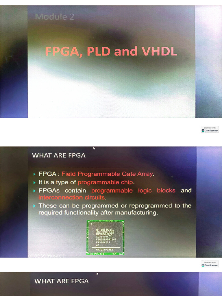 FPGA, PLD and VHDL | PDF