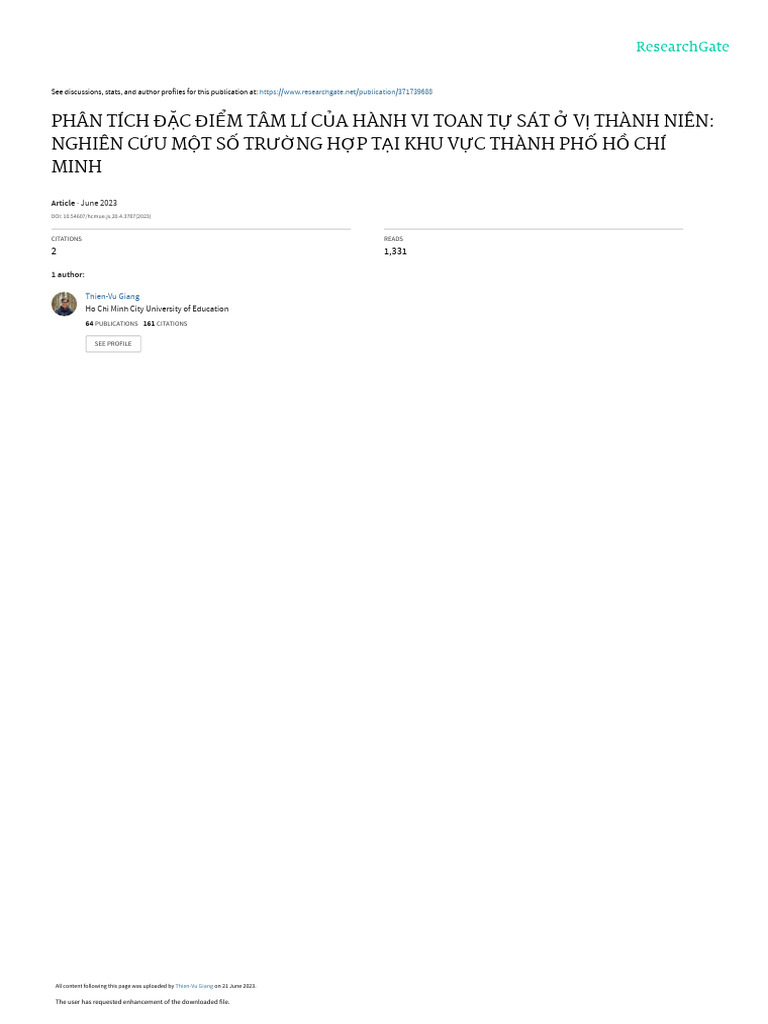 2023-HCMUE-toantusat | PDF