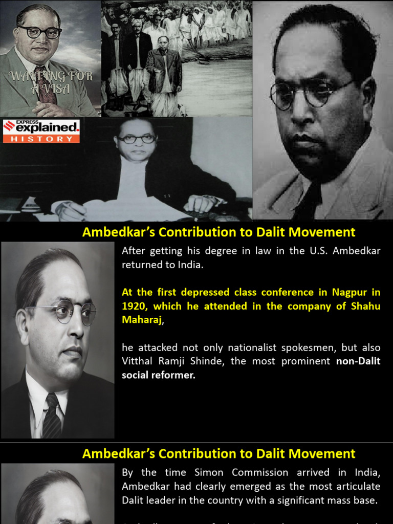 Unit - VII Dalit & Social Movement | PDF