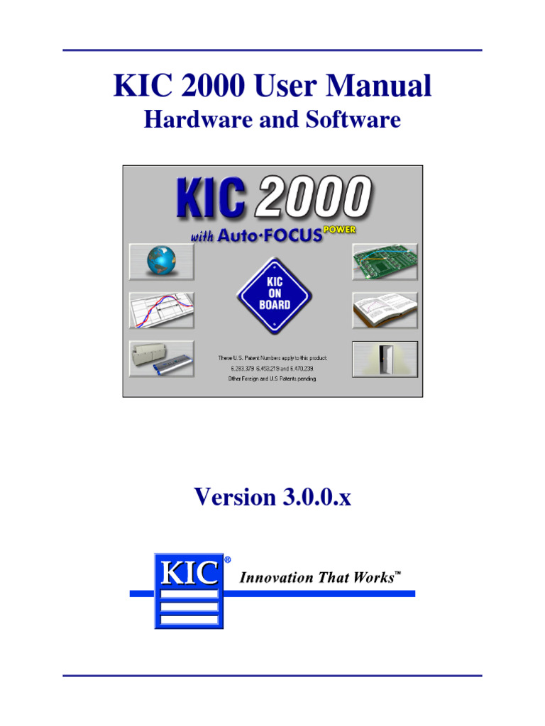 KIC 2000 v3000 User Manual | PDF | Usb | Computing