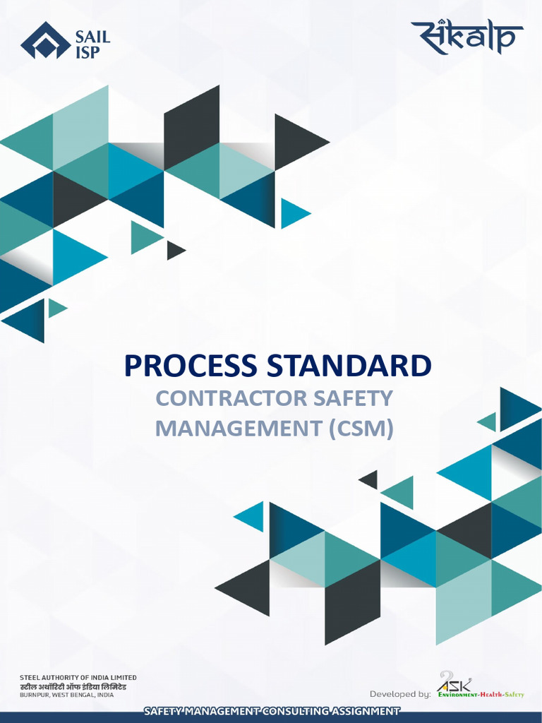 Process-Standard CSM Draft 16-May ISP-Draft | PDF | Safety | Risk