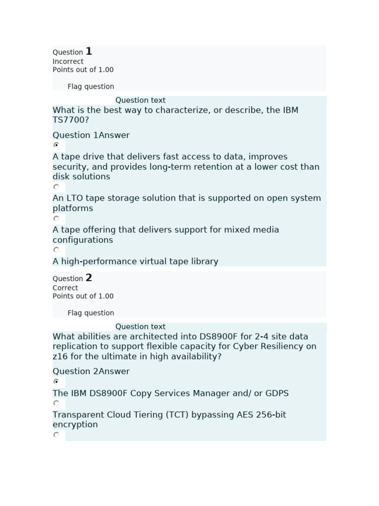 IBM Z Storage Solutions Overview | PDF | Cloud Computing | Computer ...