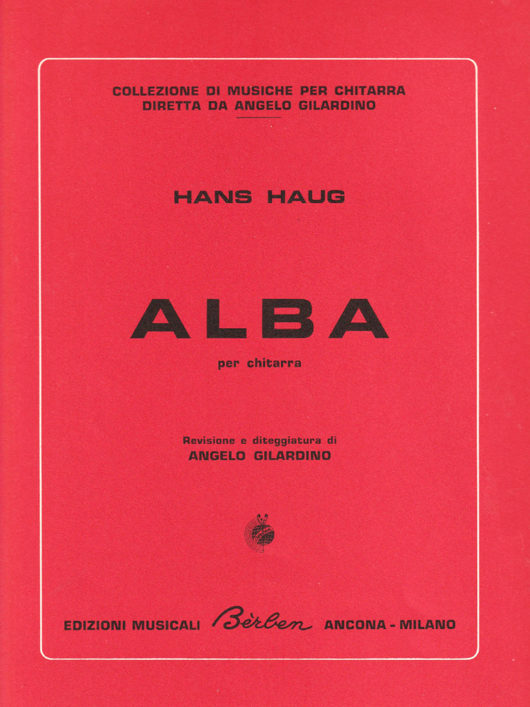 Hans Haug - Alba | PDF