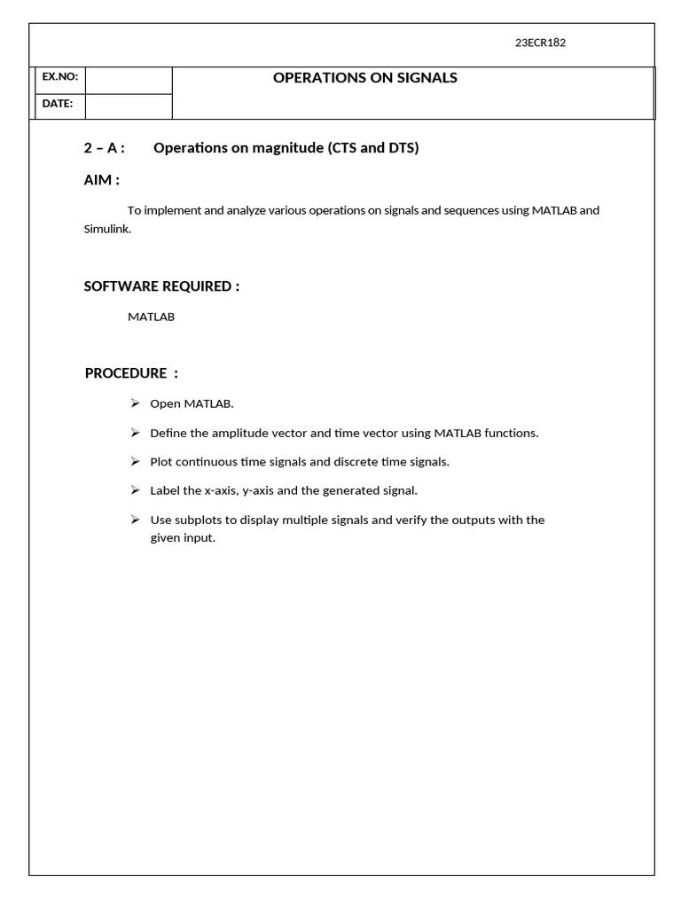 exp2 rag[1] | PDF | Applied Mathematics