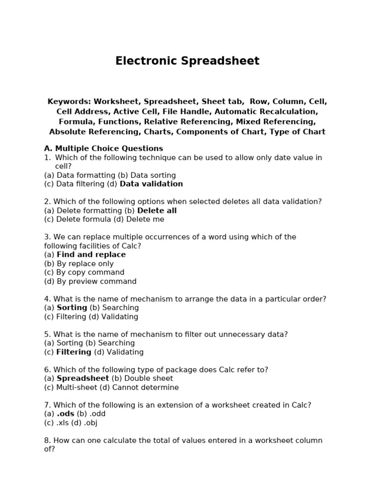 Understanding LibreOffice Calc Features | PDF | Spreadsheet | Worksheet