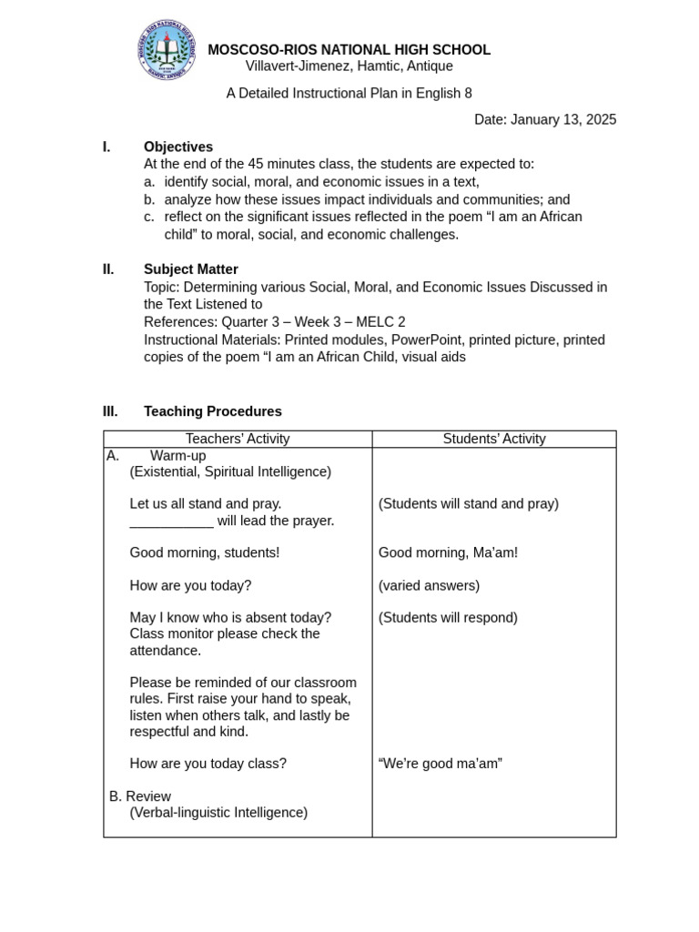 Quarter 3-Week 3-MELC 3 | PDF | Disciplines | Social Psychology