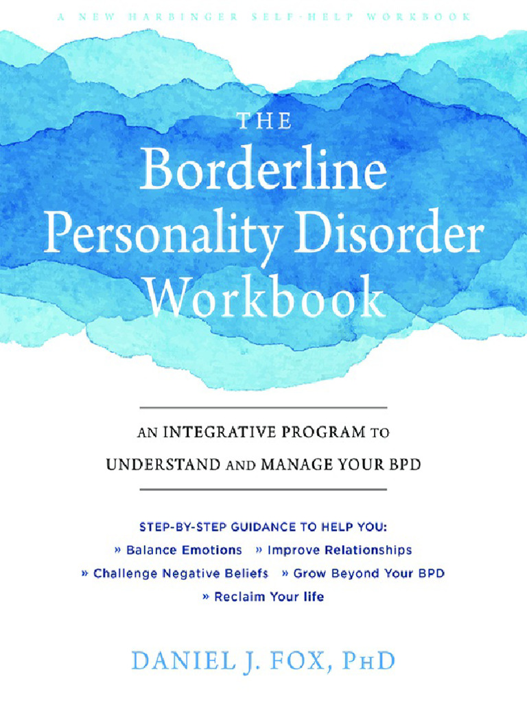 The Borderline Personality Disorder Workbook - Daniel J - Fox (Fox ...