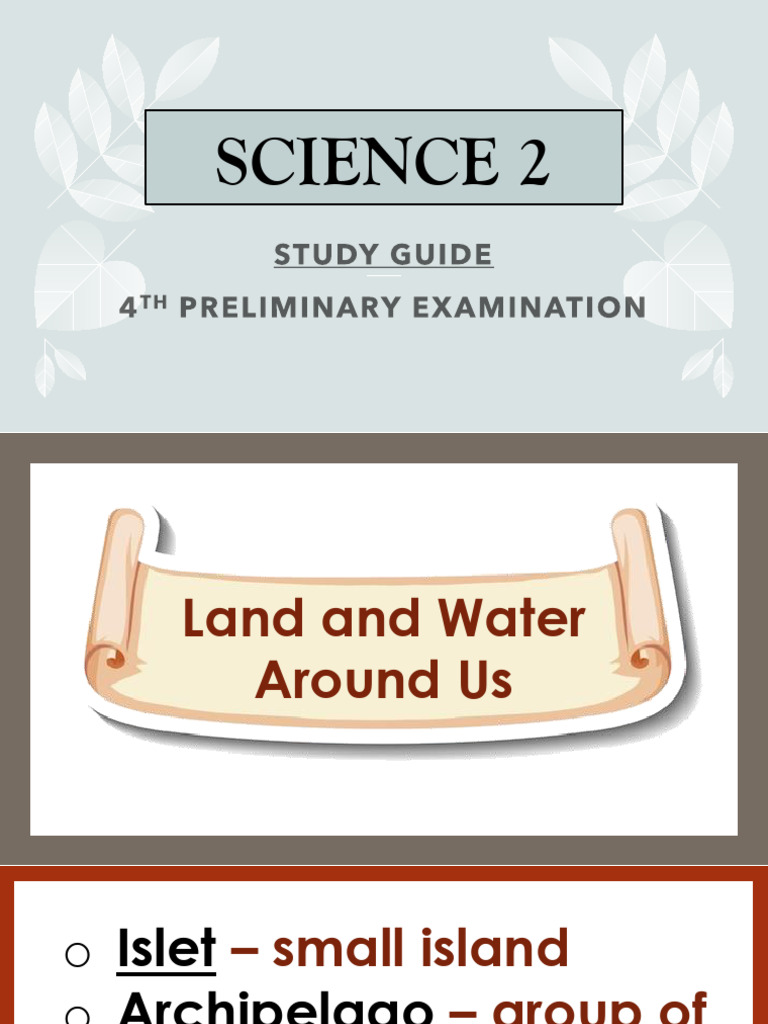 SCIENCE 2 - 4th Prelim Study Guide | PDF | Volcano | Mountains