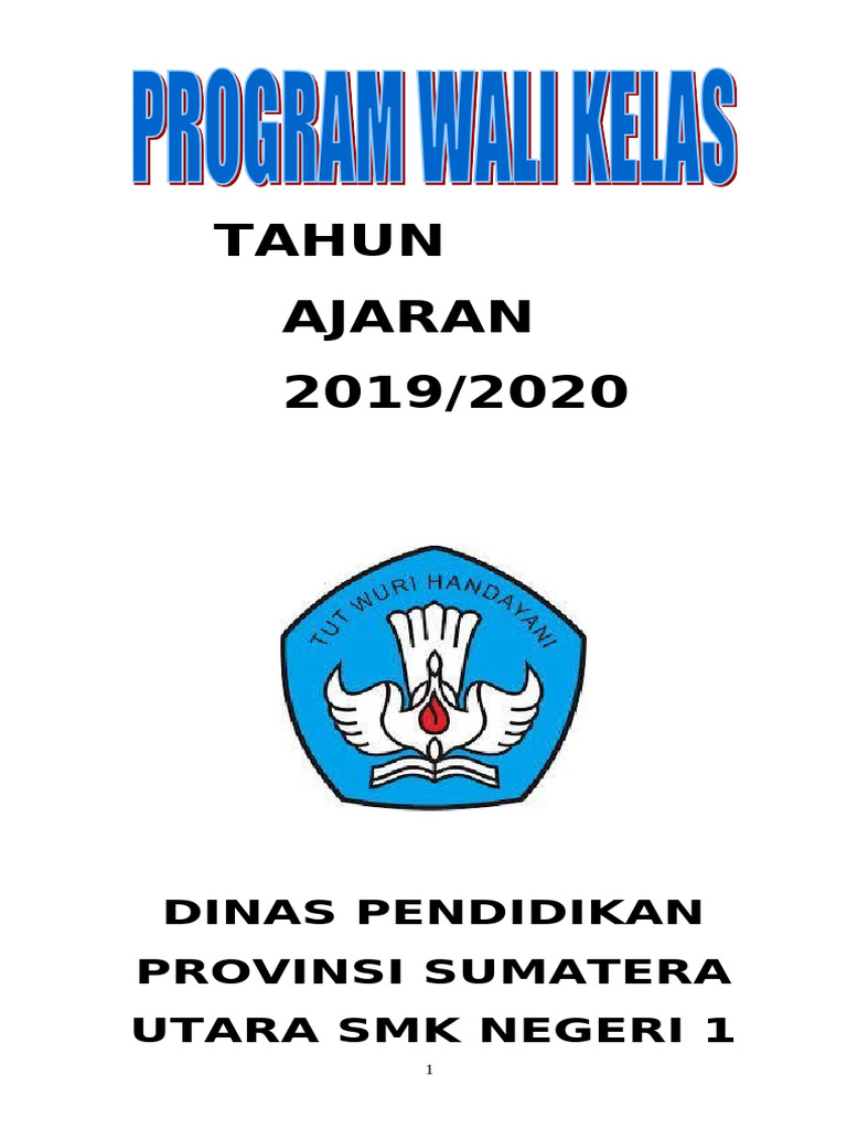 455366060-PROGRAM-KERJA-WALI-KELAS | PDF