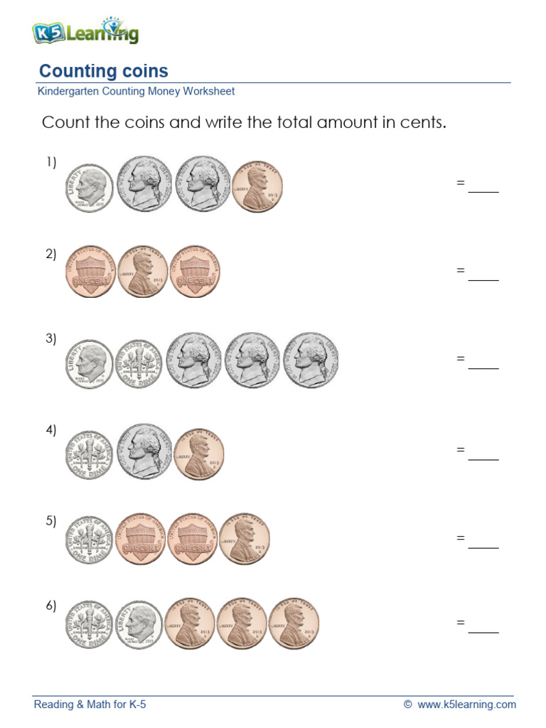 counting-small-coins-e 3 | PDF | Coins | Nickel (United States Coin)