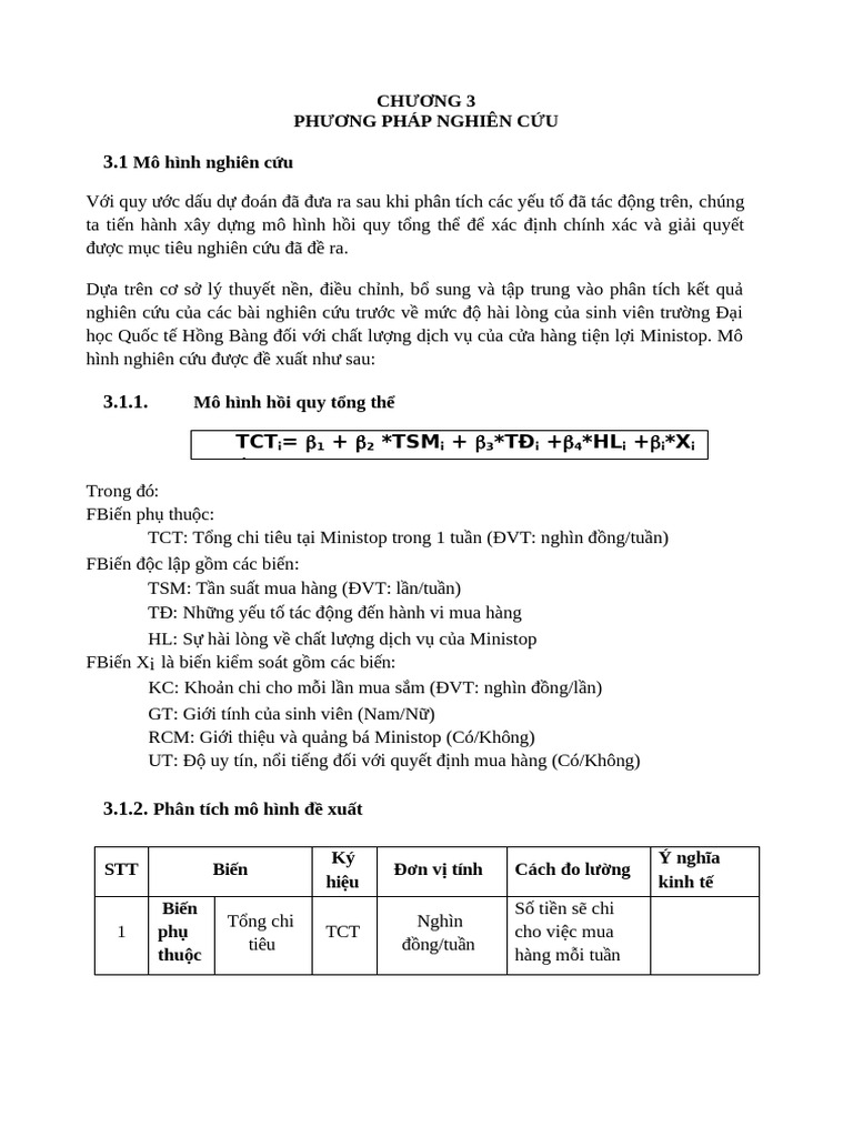 CHƯƠNG 3 - Nghien Cuu MKT | PDF