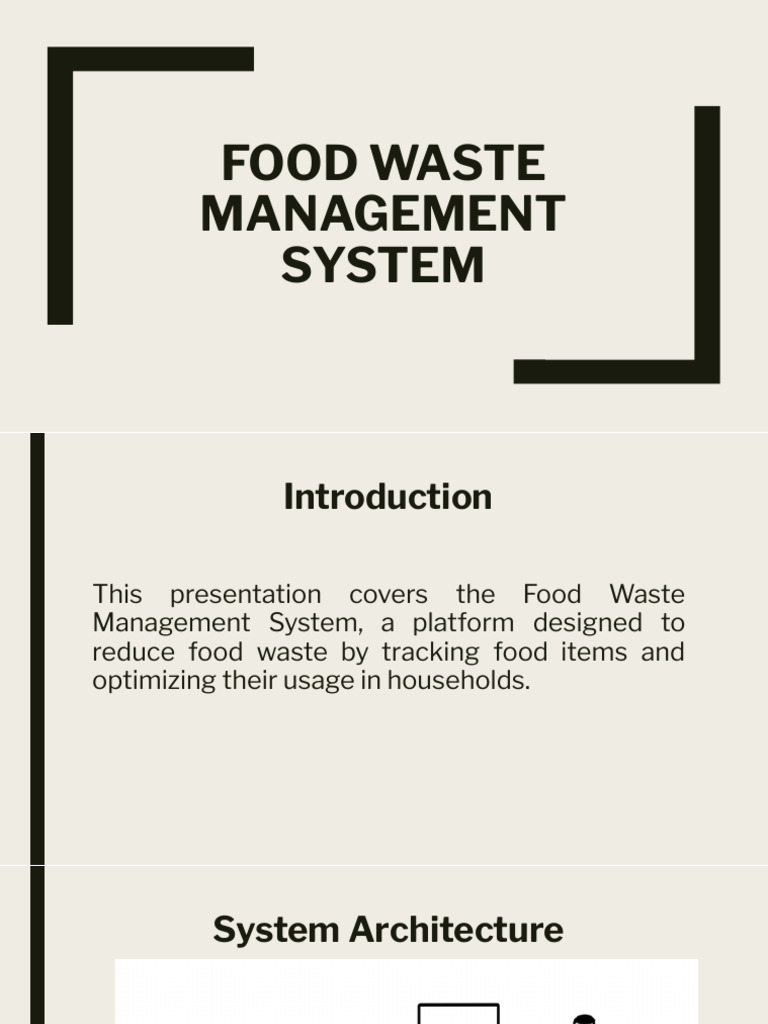 Food Waste Management System | PDF | Mobile App | Php