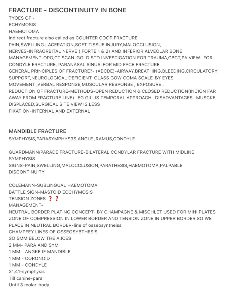 Fracture - Discontinuity in Bone 2 | PDF | Surgical Specialties ...