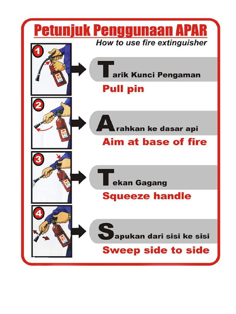 Cara Penggunaan Apar | PDF