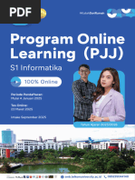 Brosur JPA 2 Telkom University 2025 | PDF