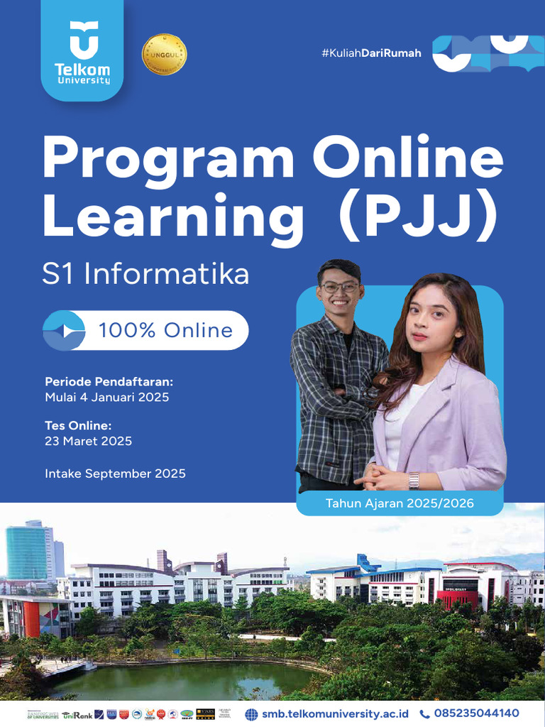 Brosur-Jalur-PJJ-Batch-2-Telkom-University-2025 | PDF