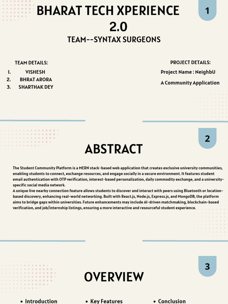 Bharat Tech X - Syntax Surgeons | PDF | Information Technology | Cyberspace