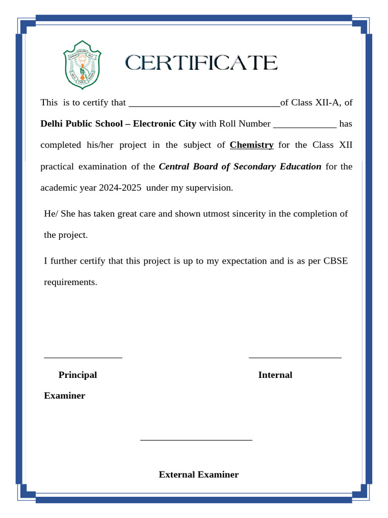 Project_Certificate | PDF