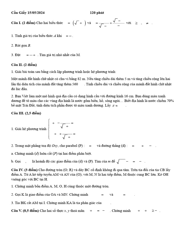 080. Cầu Giấy 15052024 | PDF
