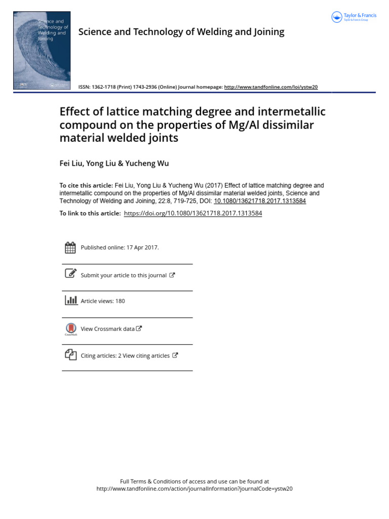 Effect of Lattice Matching Degree and Intermetallic Compound On The Properties of MG Al ...
