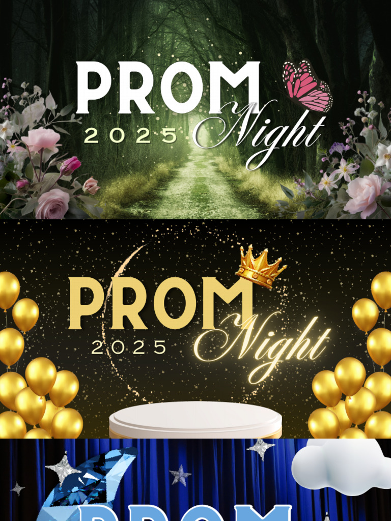 Prom Night Backdrop Slides | PDF