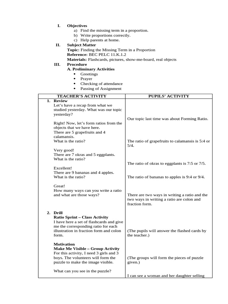 Nannette P. Ventura lesson plan | PDF Nannette P. Ventura lesson plan | PDF