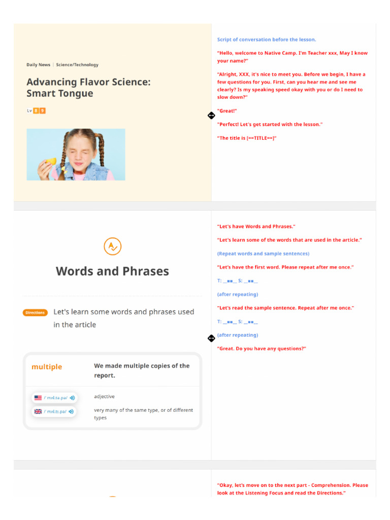 Advancing Flavor Science 2 | PDF