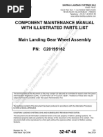 Goodrich CMM for Main Wheel Assembly | PDF | Tire | Leak