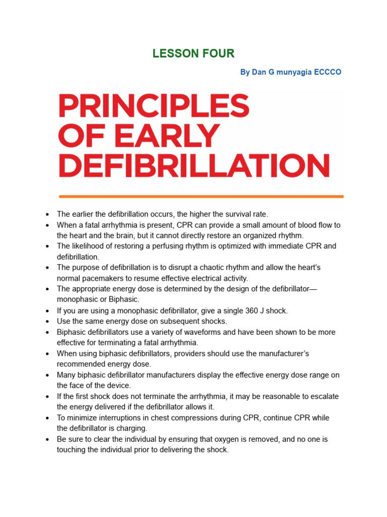 EMT ACLS . Defibrillation | PDF | Cardiopulmonary Resuscitation ...