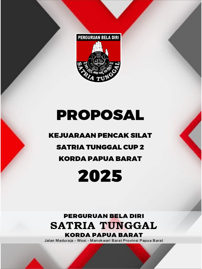 PROPOSAL SATRIA TUNGGAL 2 | PDF