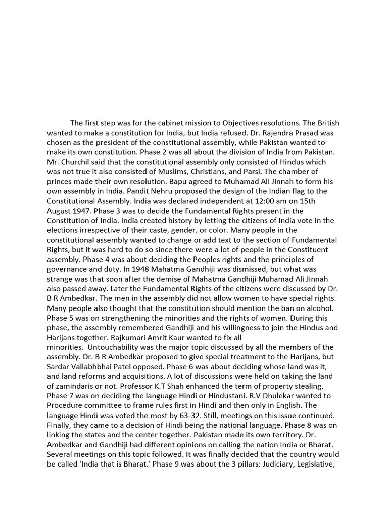 Samvidhan | PDF | Muhammad Ali Jinnah | Mahatma Gandhi