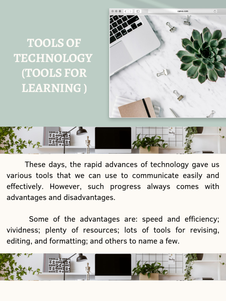 Essential Technology Tools for Learning | PDF | Internet Forum ...